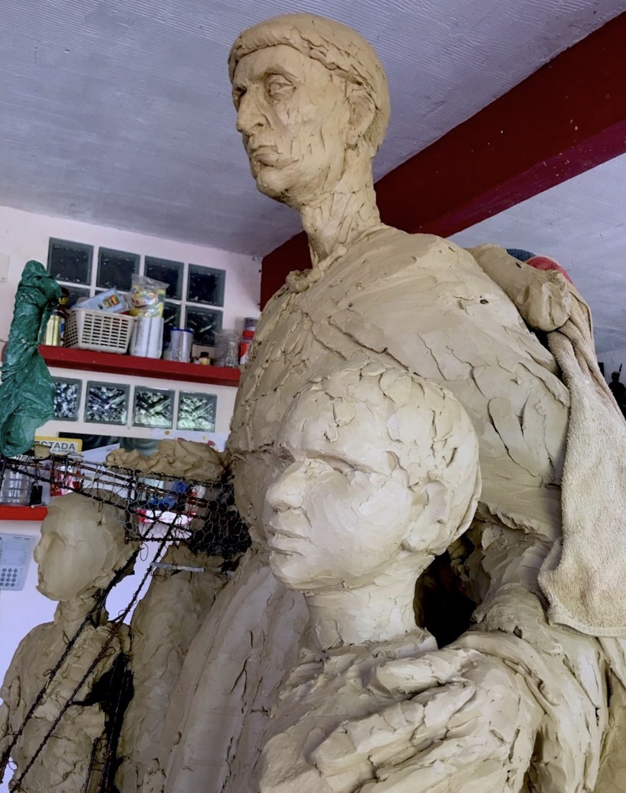 MODELADO DEL GRUPO ESCULTÓRICO DEL CARDENAL CISNEROS..